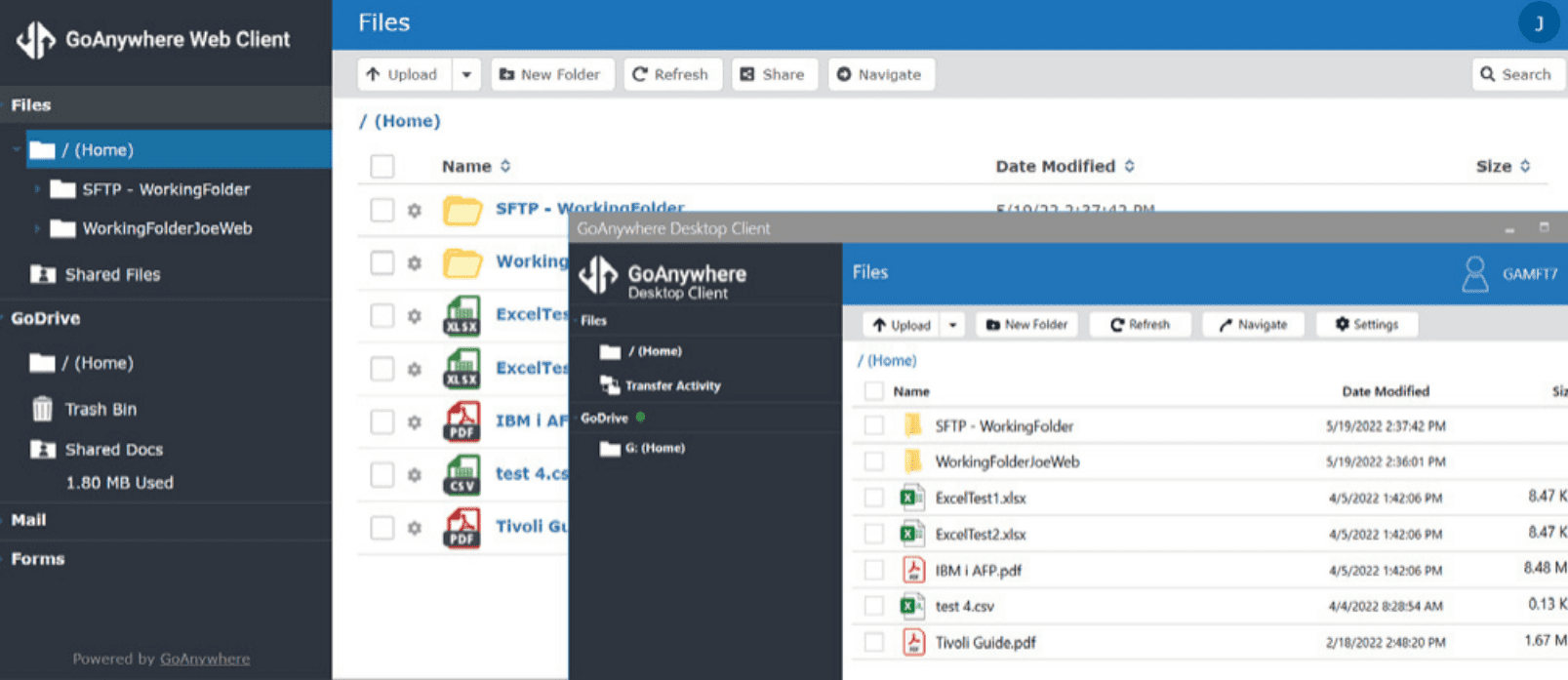 Brochure GoAnywhere MFT - Transferts de fichiers gérés