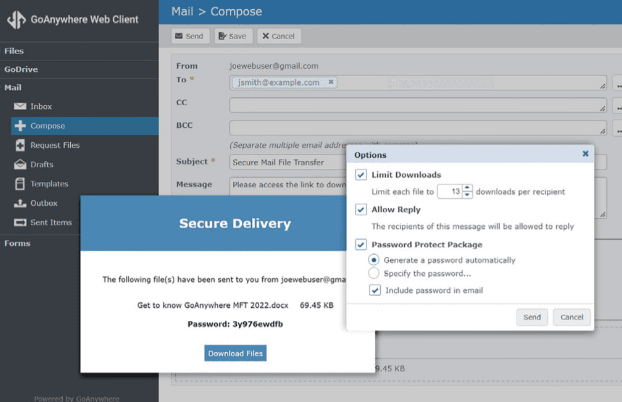 GoAnywhere MFT Datasheet - Managed File Transfer